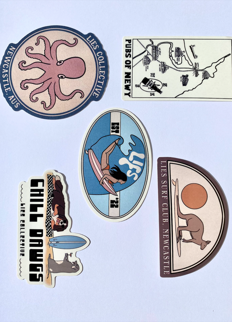 LIES STICKER PACK 2.0 – Lies Collective